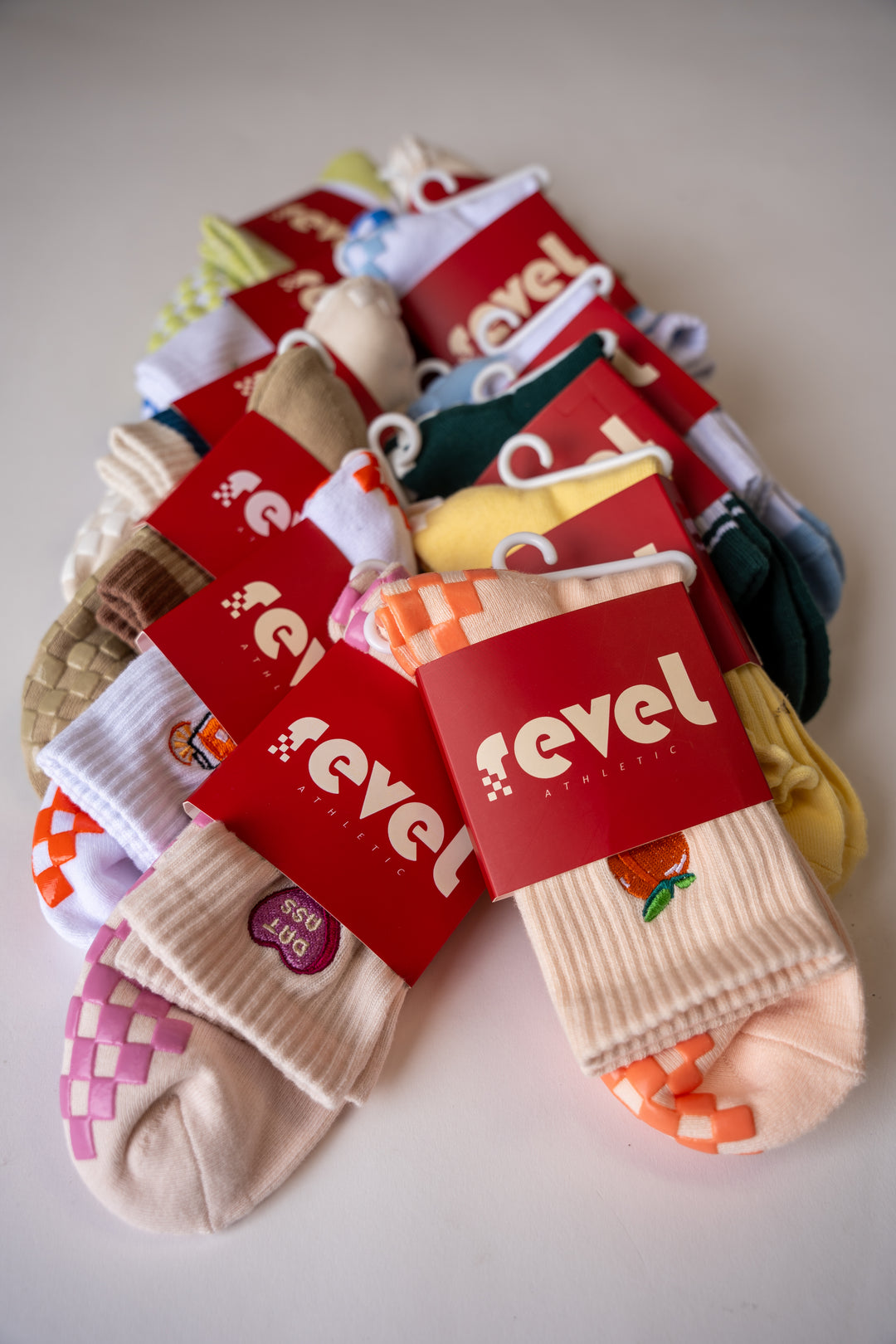 Wholesale Grip Socks for Pilates, Lagree and Barre Studios – Revel